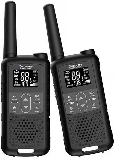 זוג מכשירי קשר מקצועיים Discovery DS Pro MAX יבואן רשמי