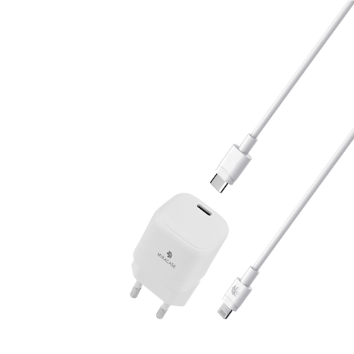 חנות סלולר ווקי-טוקי | מטען קיר מהיר לאייפון TYPE C ל MIRACASE LIGHTNING | אביזרי סלולר | מטענים