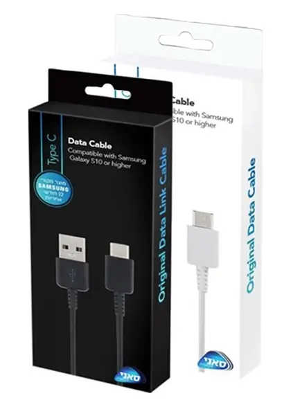 חנות סלולר ווקי טוקי כבל טעינה מקורי סמסונג 1 5 Usb To Type C יבואן